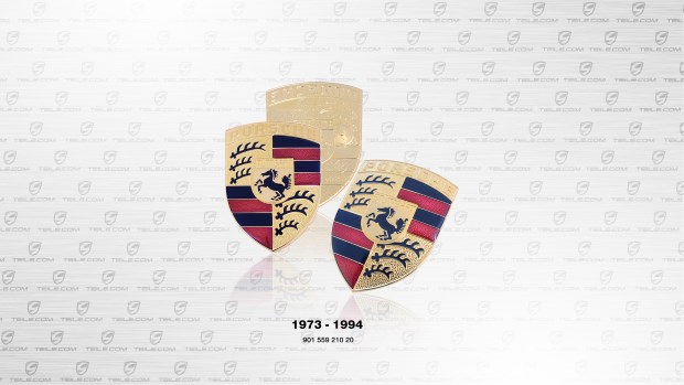 TEILE.COM | The Evolution of the Porsche Crest